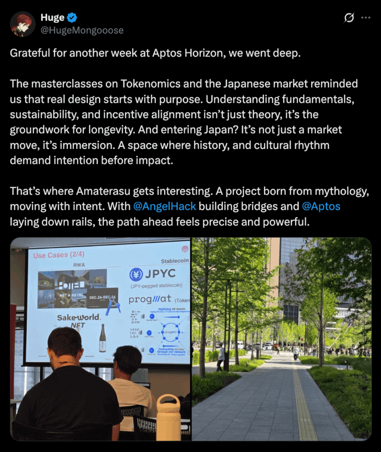 Aptos Horizon Accelerator: Empowering Global Web3 Innovation in Japan